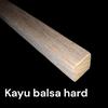 Jual Kayu balsa stick 20mm x 25mm x 60cm Balsa reng balsa balok balsa ...