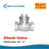 Jual Swing Check Valve SS316 Class 200 drat - 2" - Jakarta Barat ...