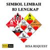 Jual RAMBU RAMBU K3 SIMBOL LIMBAH B3 LENGKAP (stiker) - 20x20cm ...
