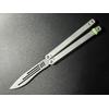 Jual Svix Zephyr V2 Silver Balisong Butterfly Knife By Armed Shark ...