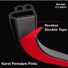 Jual Karet Lentur Elastis Peredam Penahan Suara Benturan List Pintu ...