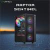 Jual Casing PC Power Up Raptor Sentinel Mid Tower ATX With 3 Fan Case ...