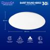 Promo Hannochs Lampu Downlight LED Baret Round HBR03 30W Cahaya Putih ...