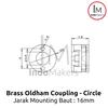 Jual Brass Oldham Coupling T8 Z-Axis Lead Screw Shaft Coupler 16mm - Kota Tangerang - IndoMakers ...