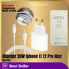 Jual Charger iphone 20W xs 11 12 13 14 pro max adaptor usb c fast ...