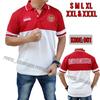 Jual kaos kerah merah putih INDONESIA / Polo shirt bendera INDONESIA ...