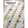 Jual Pokemon Sticker MEDIUM Name Label Stiker nama pikachu komputer ...