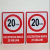 Jual Rambu - rambu Lalu Lintas Batas Kecepatan 15 km/Jam - Kota Bandung ...