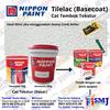 Jual Cat Tekstur Tembok NIPPON PAINT TILELAC Textured Paint Putih 5kg ...