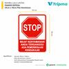 Jual Rambu Stop Pemeriksaan Kendaraan - 35cm x 50cm-Plat Alumunium ...