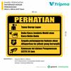 Jual Rambu Himbauan Perhatian Gerbang Perusahaan / Perumahan 80cm x ...