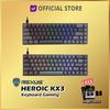 Promo Rexus Heroic KX3 Mechanical Gaming Keyboard RX-KX3 RX-3 - Black ...