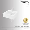 Promo TOTO Wall Hung Lavatory 1 Tap Hole / Wastafel LW640NCJT - COMPLETE SET Cicil 0% 3x - Kota ...