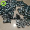 Jual m12x45mm baut mur galvanis / hex bolt nut M12x45 full drat ...