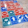 Jual Rambu Stop Ada Pemeriksaan Kendaraan 35cm x 50cm Plat Alumunium ...