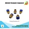 Jual Fitting Lurus Pneumatic PC 6-01 Selang 6mm Drat 1/8 inch - 1/4 PC ...