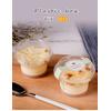 Promo Cup Puding NEW 100 ML Gelas Pudding Bulat Cake Jelly Agar ...