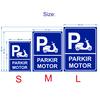 Jual Stiker Rambu Parkir Motor /Rambu Parkir Motor / Khusus Parkir ...