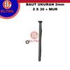 Jual Baut 2mm semua ukuran screw m2 panjang jp mur / 10 pcs ukuran ...