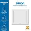 Jual Simon E3 Series Saklar Single Hotel Double Seri Stop Kontak WHITE ...