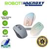 Promo Robot M370 Mouse Wireless Silent Click Optical 3200DPI 6D - Abu ...