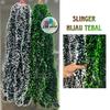 Jual Slinger Tinsel Xmas / Hiasan Pohon Natal / Slinger Hijau Tebal ...