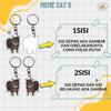 Jual KEYCHAIN MEME CAT VER.5/GANTUNGAN KUNCI MEME CAT VER.5/AKSESORIS ...