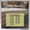 Jual 25mm MDF Board Medium Density Fibreboard Kayu Lapis Olahan ...