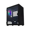 Jual CUBE GAMING SIMPLICITY BLACK - mATX Gaming Case - Left Side ...