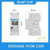 Jual KWH Meter CHINT DTSU666 3P4W 1P2W 230V 400V 5(80)A 1.5(6)A With CT ...