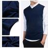 Jual Vest Rajut Pria Korean Style V Neck Atasan Rompi Knit Cowok M-XXL ...