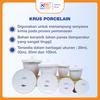 Jual Cawan Porselen atau Krus Porselen laboratorium 20 mL - Kota ...
