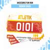 Jual BIB Number Sticker Nomor Dada Nomor Event Lari / Color Run - A5 ...