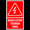 Jual sign rambu k3,listrik tegangan tinggi - Biru - Jakarta Barat ...