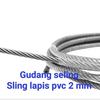 Jual kawat sling baja lapis pvc 2mm / kawat seling baja lapis pvc 2mm - Jakarta Barat - Gudang ...