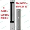 Promo PREMIUM EM Lock 600lbs 5 Wire Door Sensor Indicator include ...