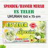 Jual Spanduk Es Teler Banner Es Teler - 150 x 75 cm, 280 Gram - Kota ...