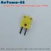 Jual Soket mini jack Male female thermocouple type-K konektor bukan ...