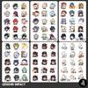 Jual Sticker Set Genshin Impact Chibi Zhongli Ayaka Ayato Kazuha Nahida ...