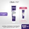 Jual Click Natural Toothpaste Whitening + Cavity Protection - Kota ...