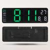 Promo JAM TEMPEL DINDING DIGITAL SMART ALARM LED DIGITAL CLOCK MODERN ...