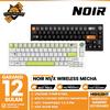 Promo NOIR N1/X 65% VIA/QMK GASKET MOUNT WIRELESS Mechanical Gaming ...