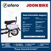 Jual Sepeda Listrik Ofero Magical 2 Lithium Blue Pink 36KM/H - Joonbike ...