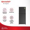 Promo Sharp Kulkas 2 Pintu SJ-236MN-HS Kirei Series Dark Silver ...