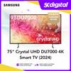 Promo TV Samsung 75DU7000 Crystal Uhd 4K Tizen OS Smart TV 75 Inch ...