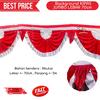 Jual Bendera Merah Putih Background Jumbo Begron Gedung Pagar Merah ...