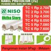 Jual Kabel protektor NISO TC 1 2 3 4 5 6 kabel dak cable duct protector INCLUDE Double Tape ...