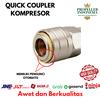 Jual Quick Coupler Connector Angin Neple Kompresor Universal Drat 1/4 ...