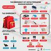 Promo TAS EMERGENCY BENCANA EMERGENCY KIT P3K TAS DARURAT MEGATHRUST ...