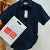 Jual kemeja lengan pendek UNIQLO ukuran jumbo ukuran M L XL XXL 3XL 4XL ...